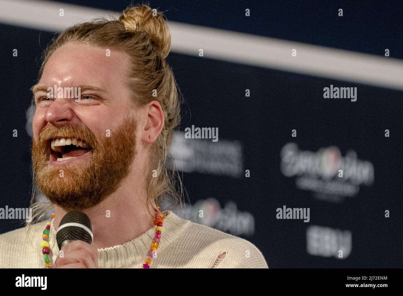 2022-05-05 19:44:39 TURIN - TikTok star and singer Sam Ryder speaks to ...