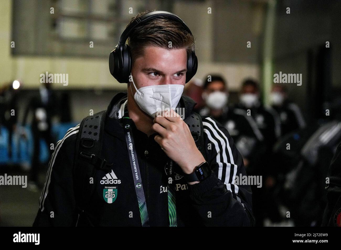 Marseille, France. 5 May 2022, Marseille - Ramon Hendriks of Feyenoord ...