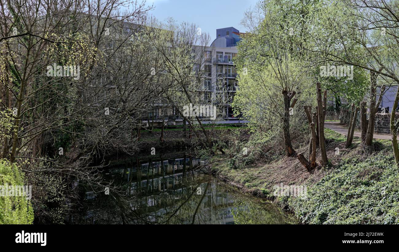 The Leine River in Hanover City Stock Photo - Alamy
