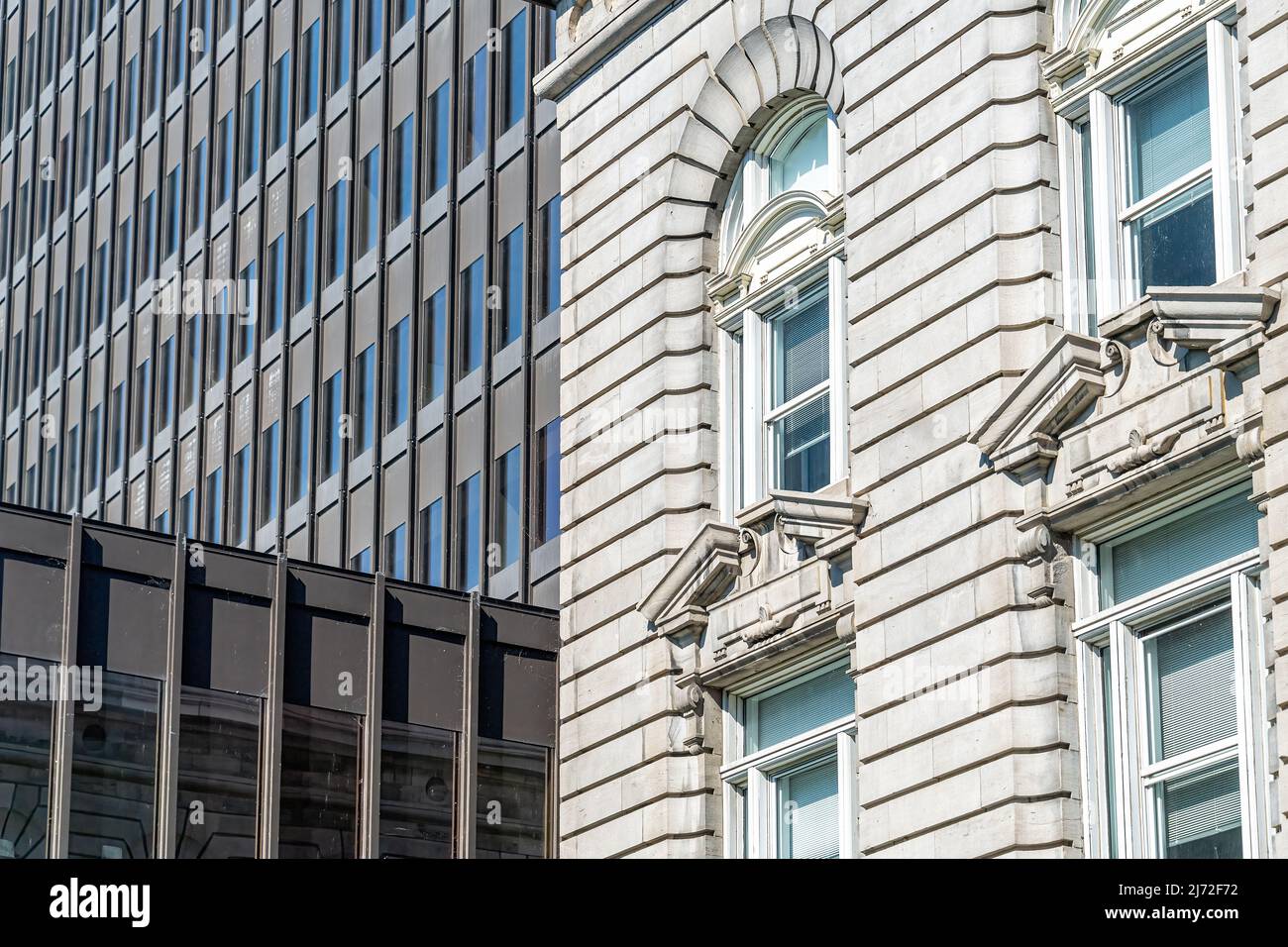 New building vs old buildings hi-res stock photography and images - Alamy
