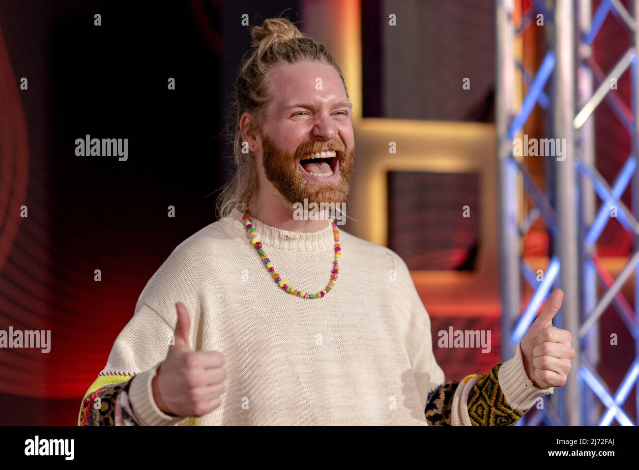 2022-05-05 19:46:47 TURIN - TikTok star and singer Sam Ryder speaks to ...