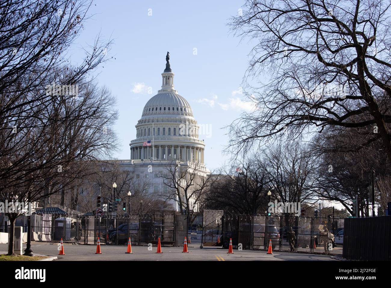 WASHINGTON, D.C. – January 19, 2021: The United States Capitol is seen ...