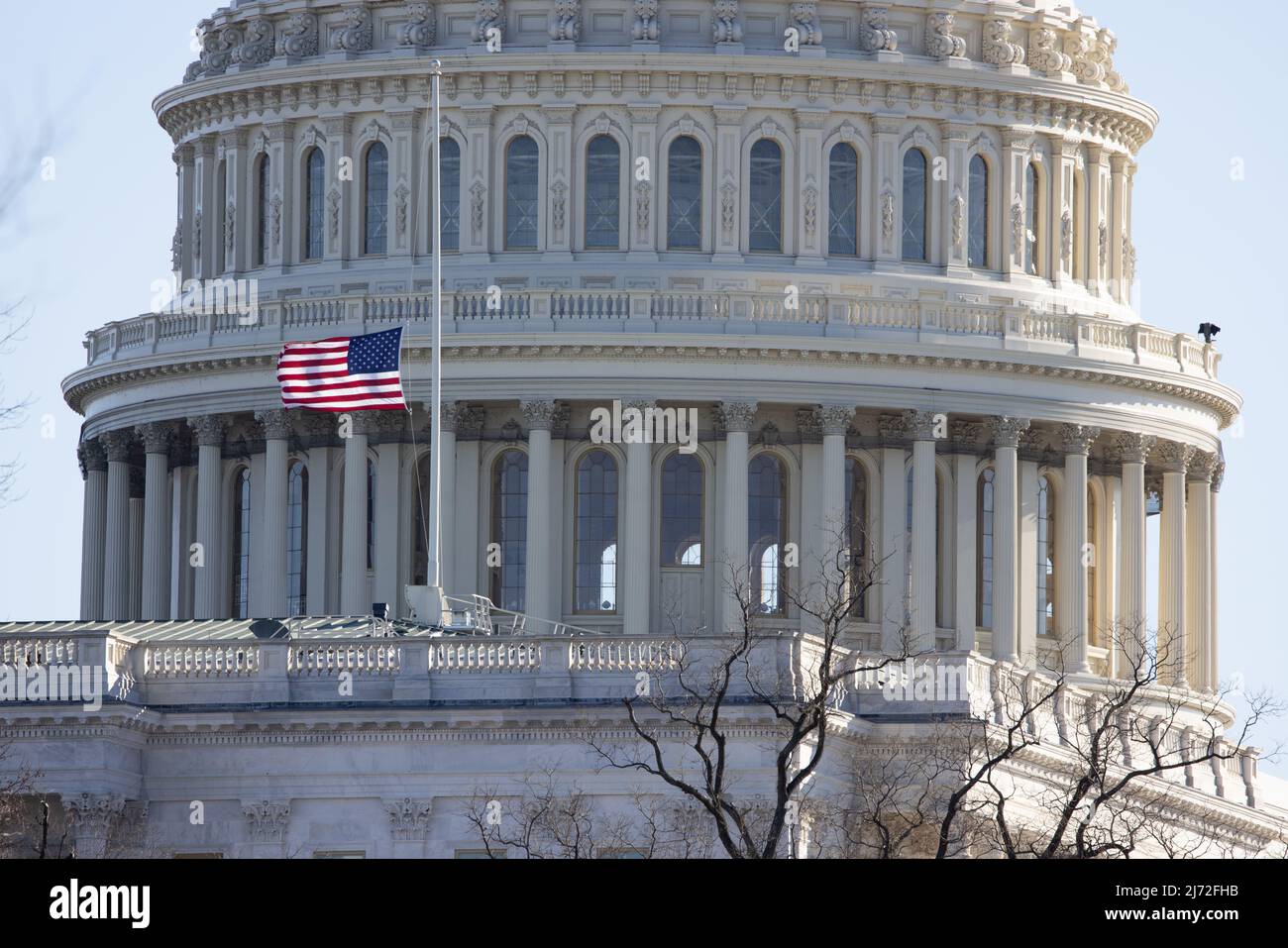 WASHINGTON, D.C. – January 19, 2021: The United States Capitol is seen ...