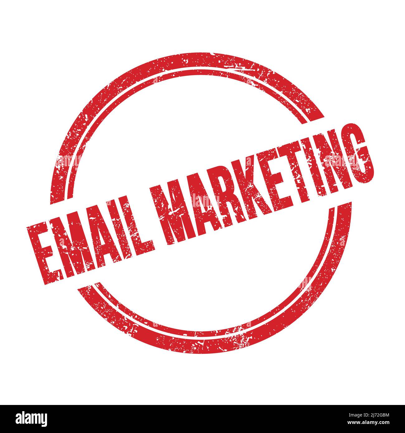 EMAIL MARKETING text written on red grungy vintage round stamp Stock ...