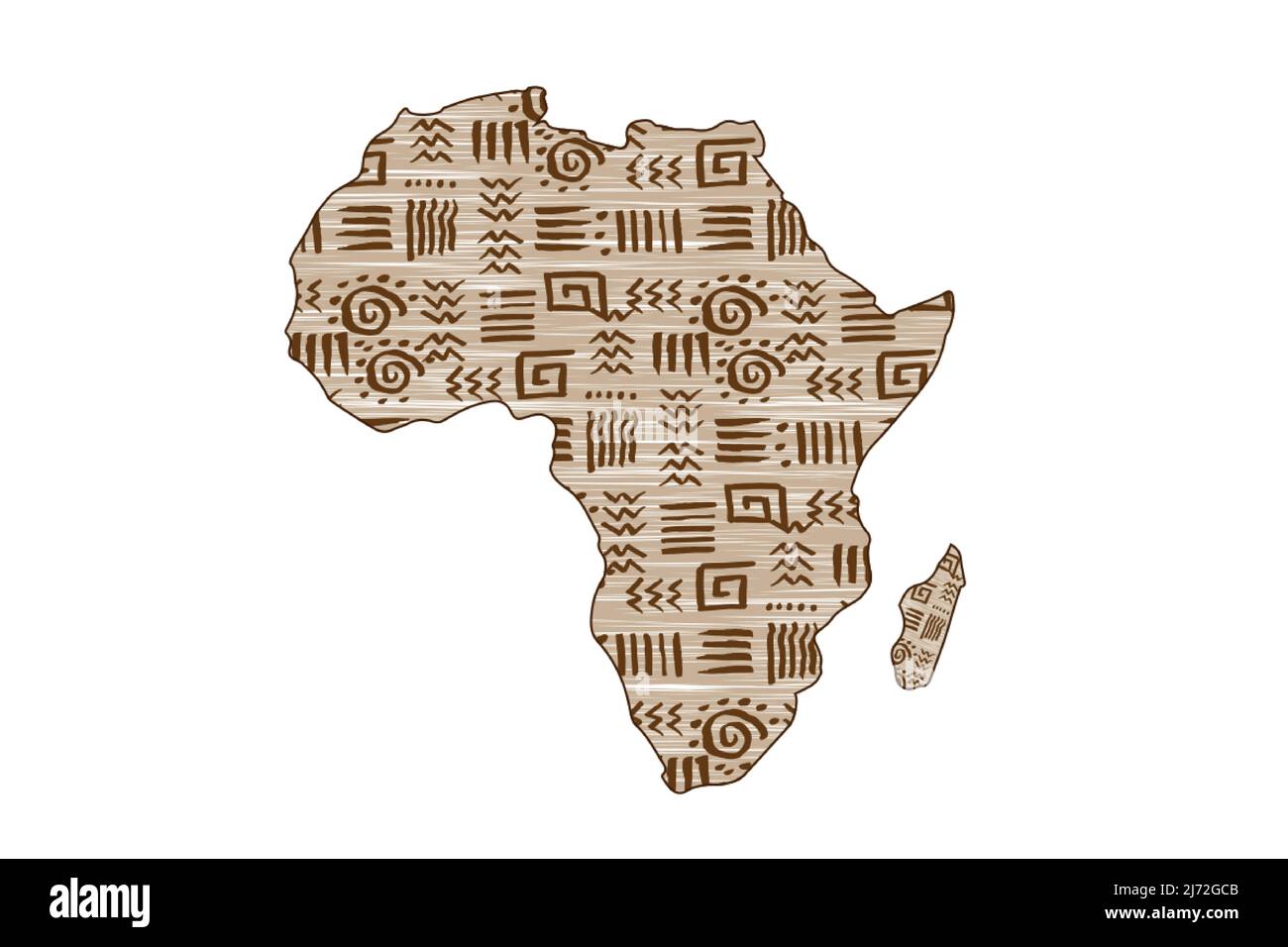 African pattern border hi-res stock photography and images - Alamy