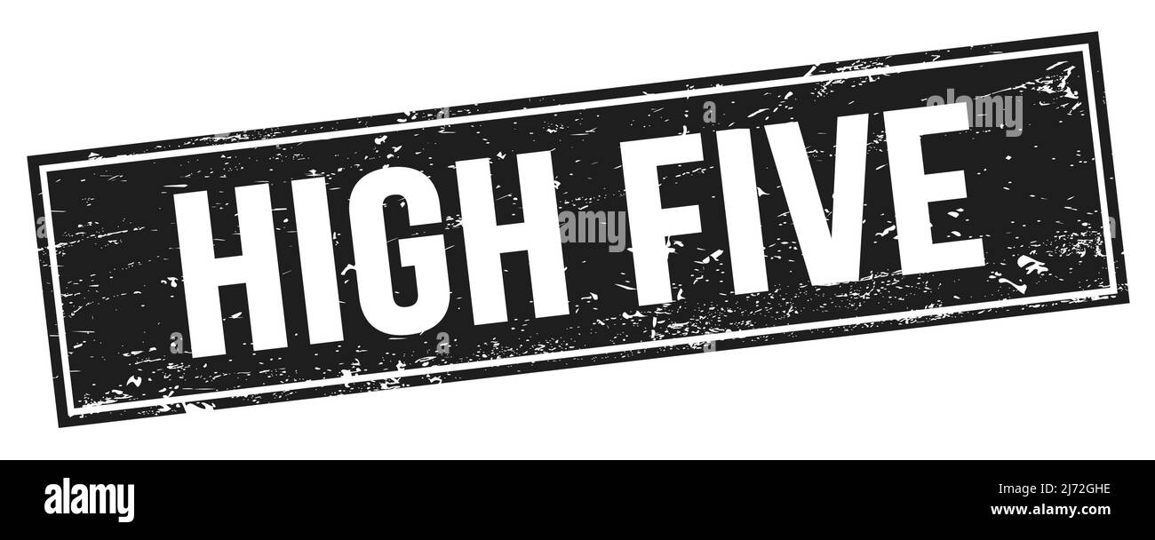 High five word hi-res stock photography and images - Alamy