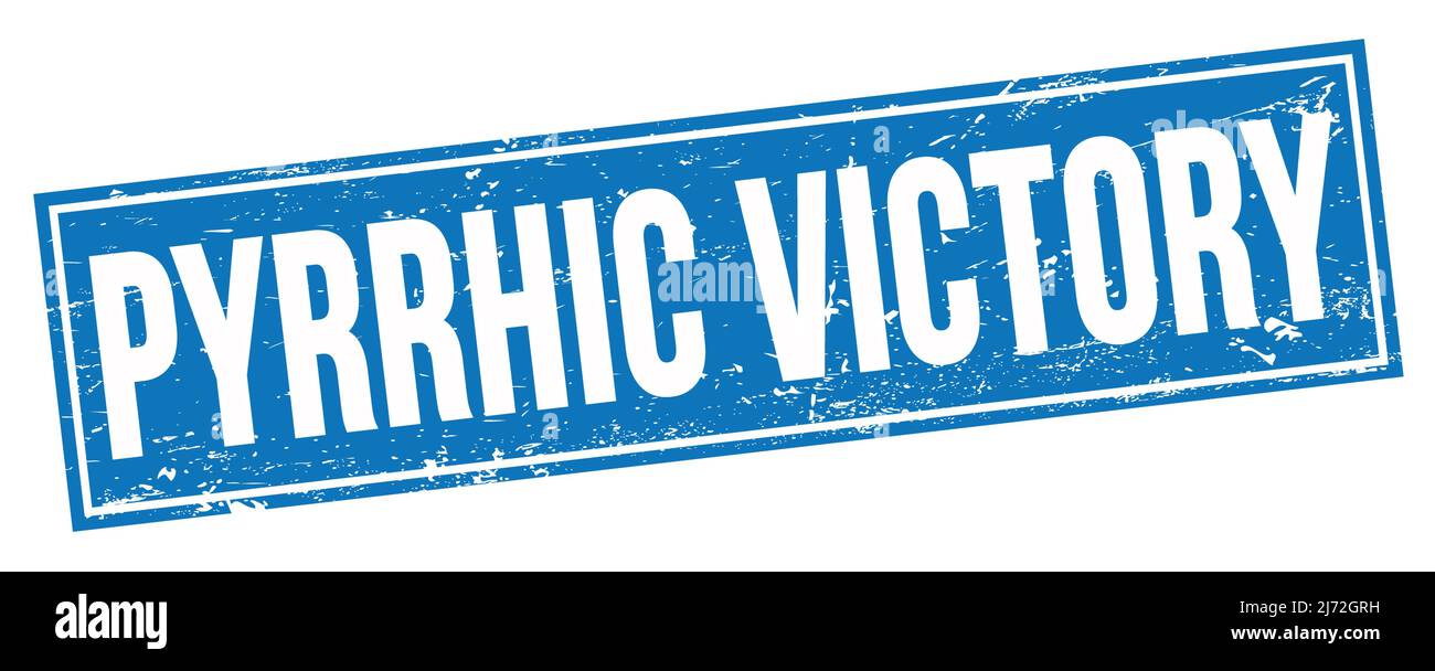 Pyrrhic victory hi-res stock photography and images - Alamy