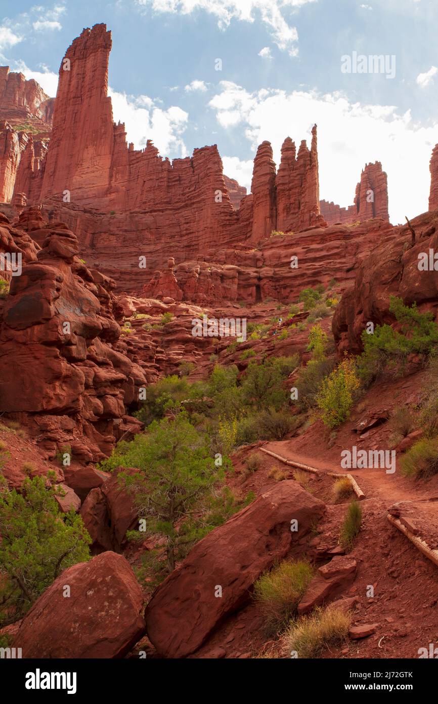 Fisher towers trail hi-res stock photography and images - Alamy
