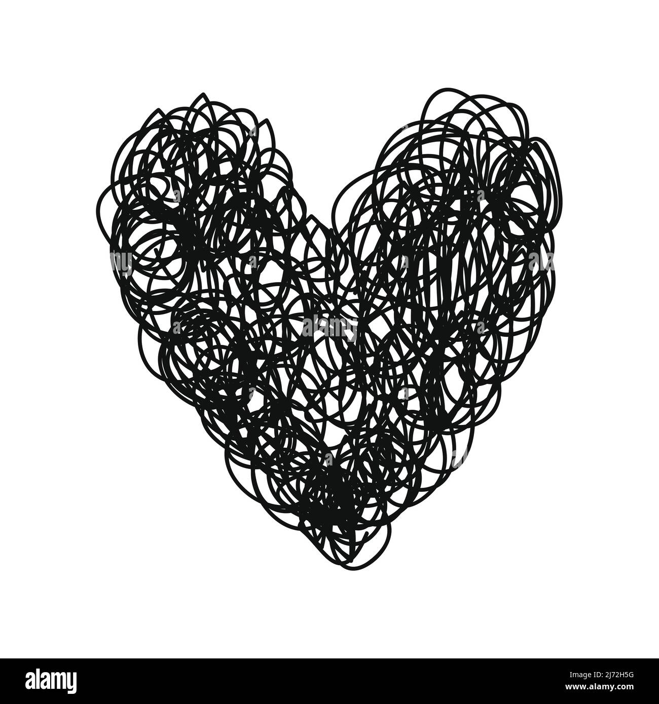 Hand drawn scribble hi-res stock photography and images - Alamy