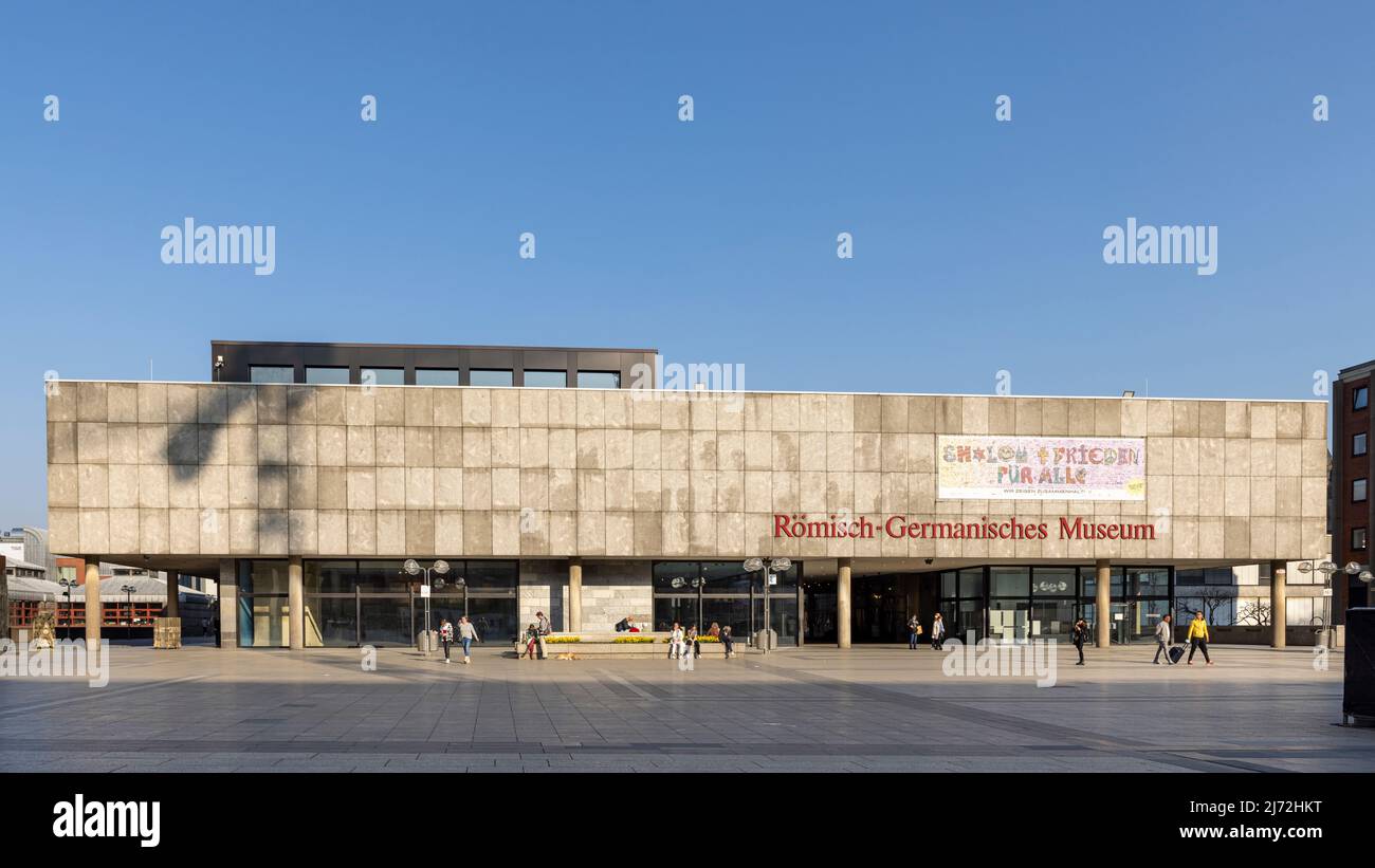 Roman-Germanic Museum in Cologne on a bright spring day Stock Photo - Alamy