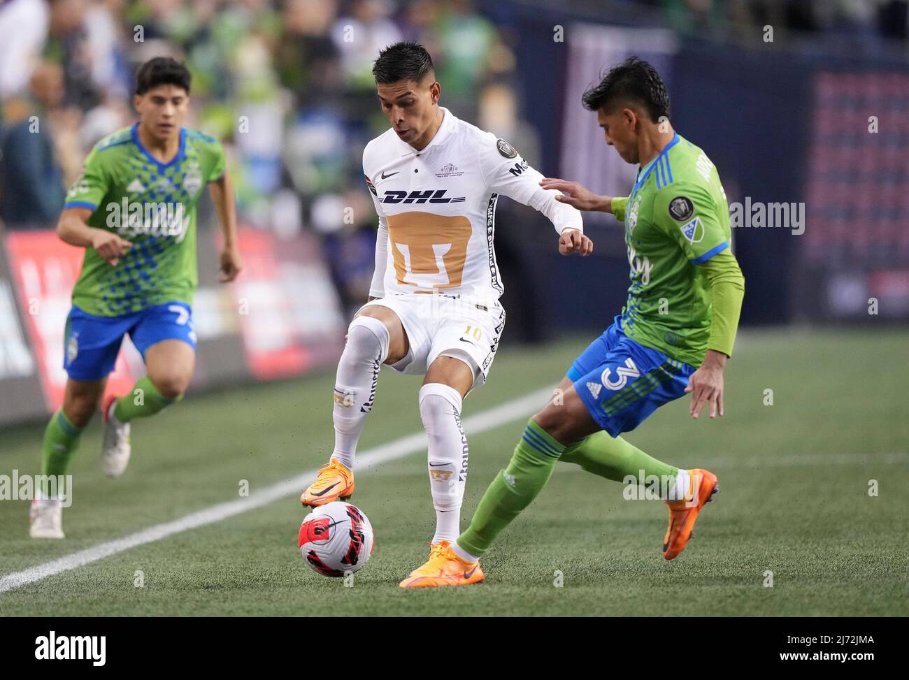 SEATTLE, WA - MAY 04: Seattle Sounders defender Xavier Arreaga (3 ...