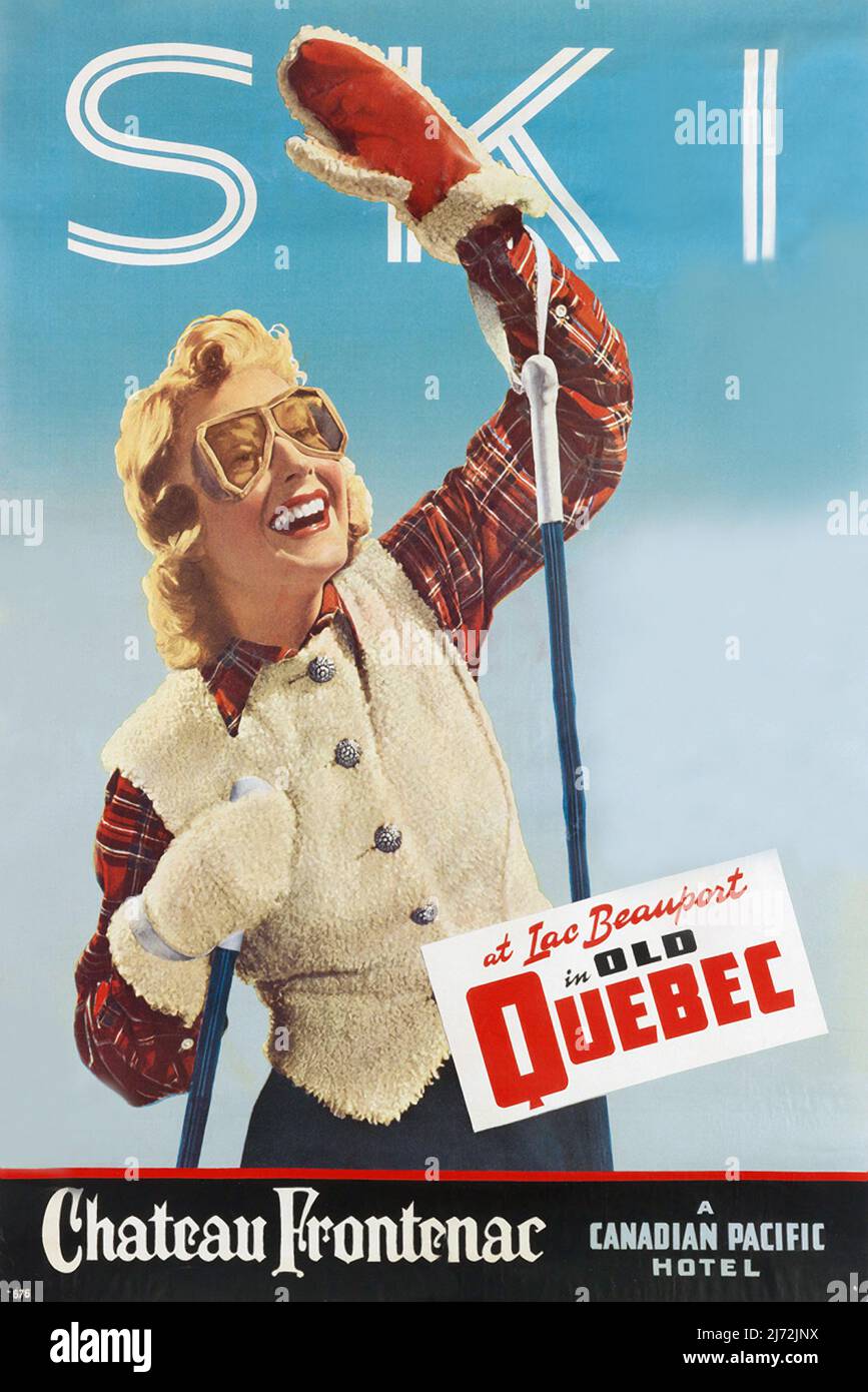 1940s holiday posters hi-res stock photography and images - Alamy