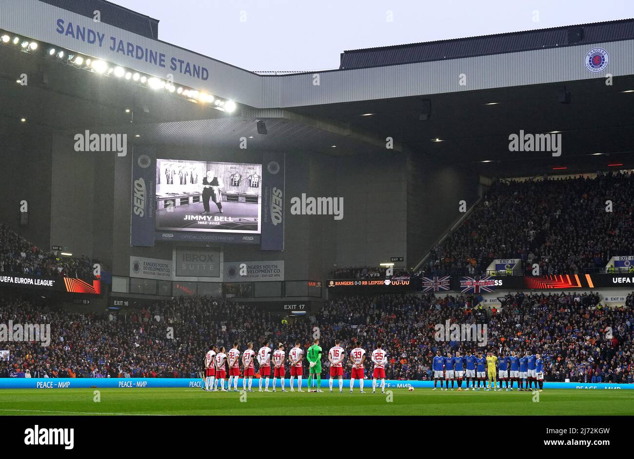 Rangers jimmy bell hi-res stock photography and images - Alamy