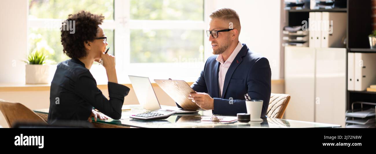 Business meeting interview job hi-res stock photography and images - Alamy