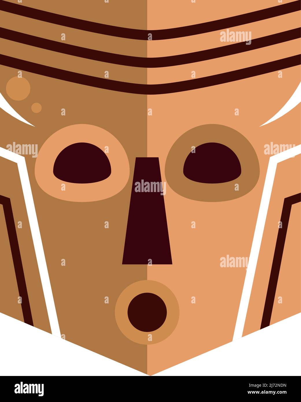 african mask ethnicity Stock Vector Image & Art - Alamy