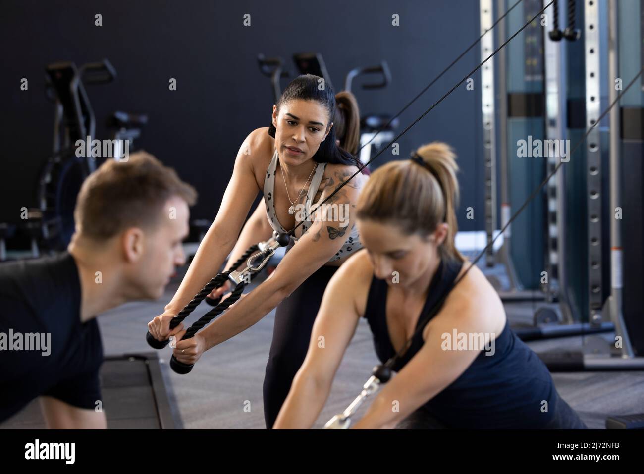 Rope trainer machine hi-res stock photography and images - Alamy
