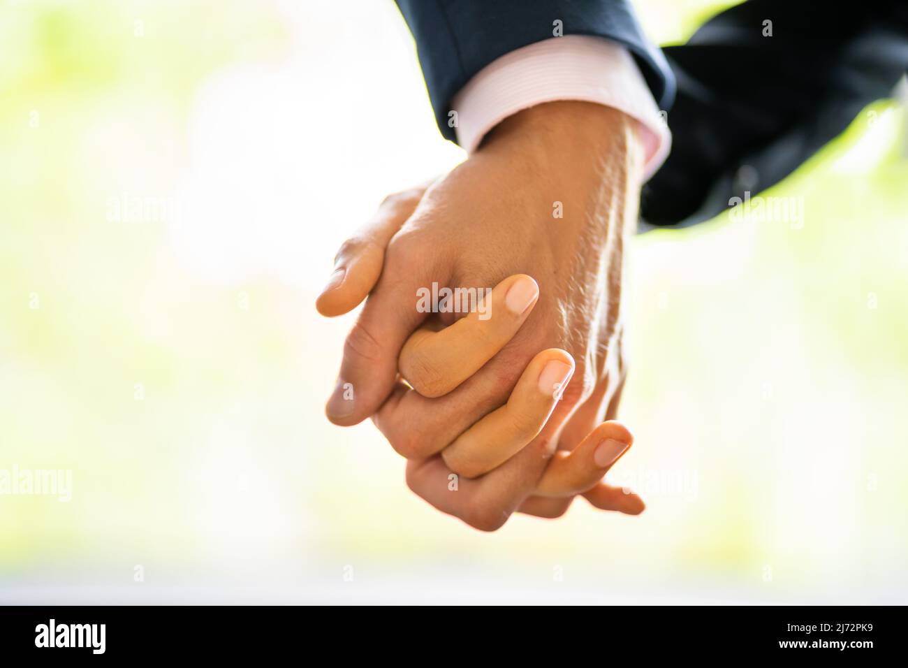 Person Hand Gesture And Anti Racism Concept Stock Photo - Alamy