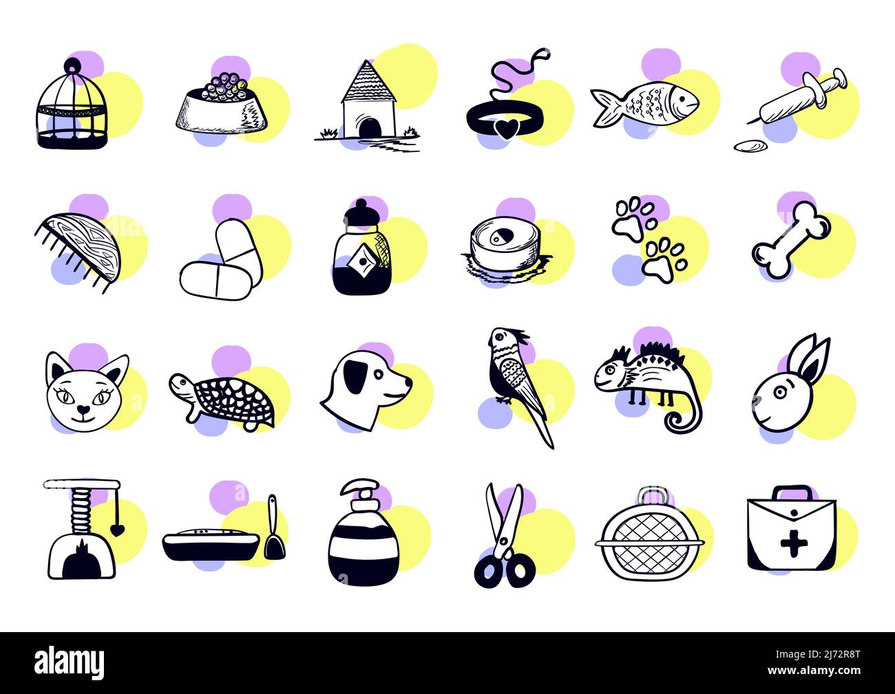 Icon pets food Cut Out Stock Images & Pictures - Alamy