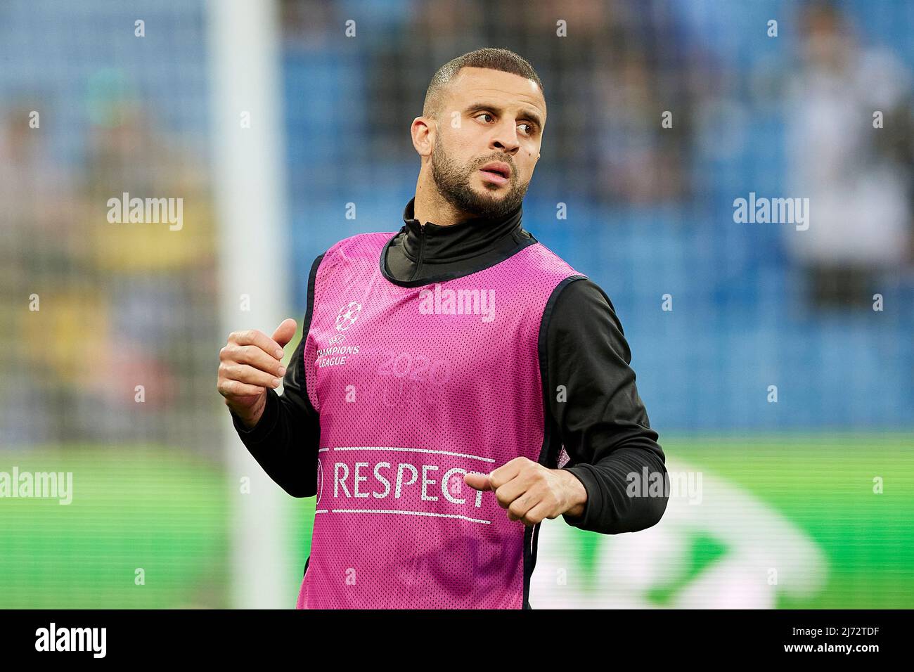 Kyle Walker of Manchester City during the UEFA Champions League match ...