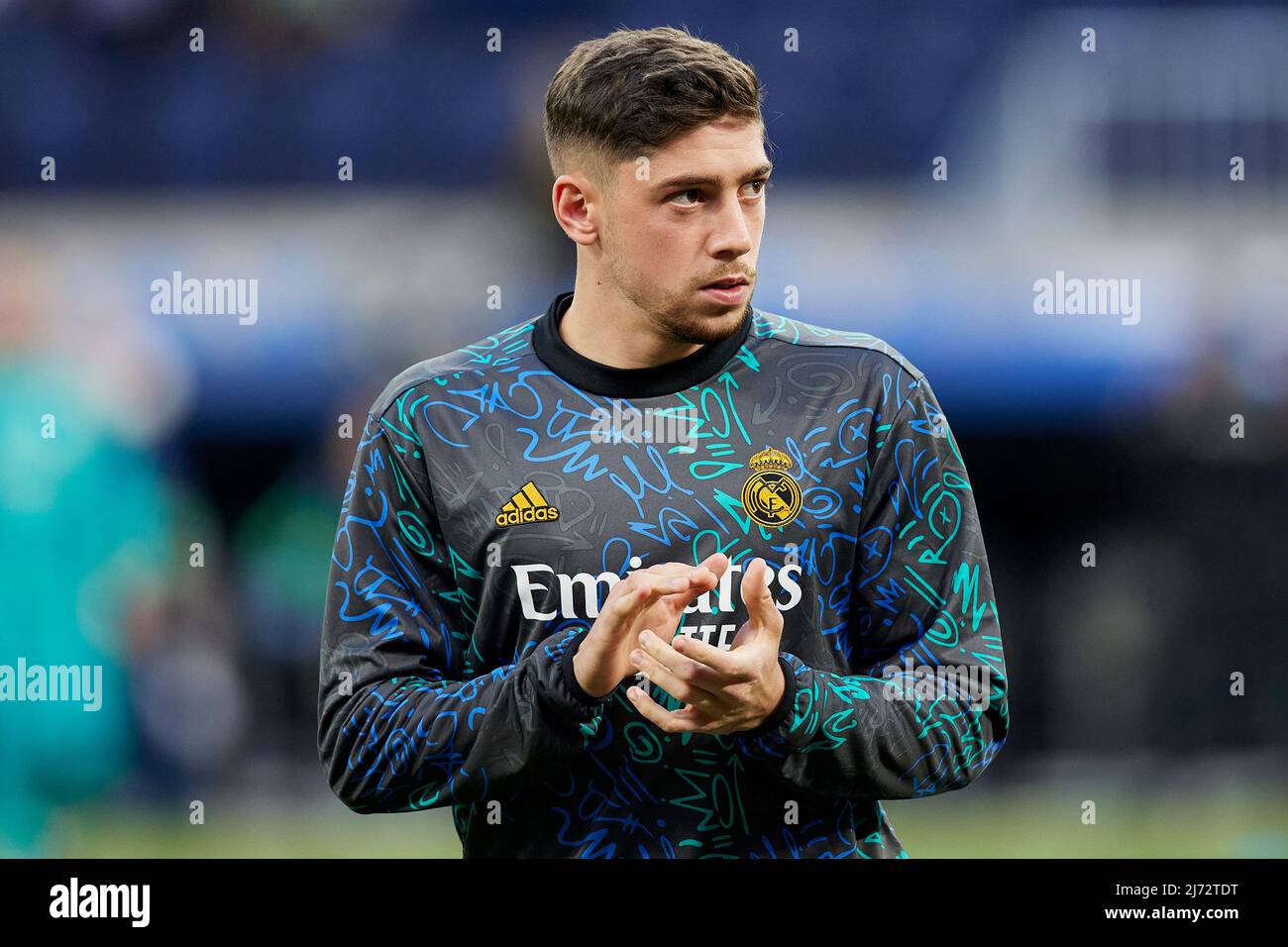 Federico Valverde of Real Madrid during the UEFA Champions League match ...