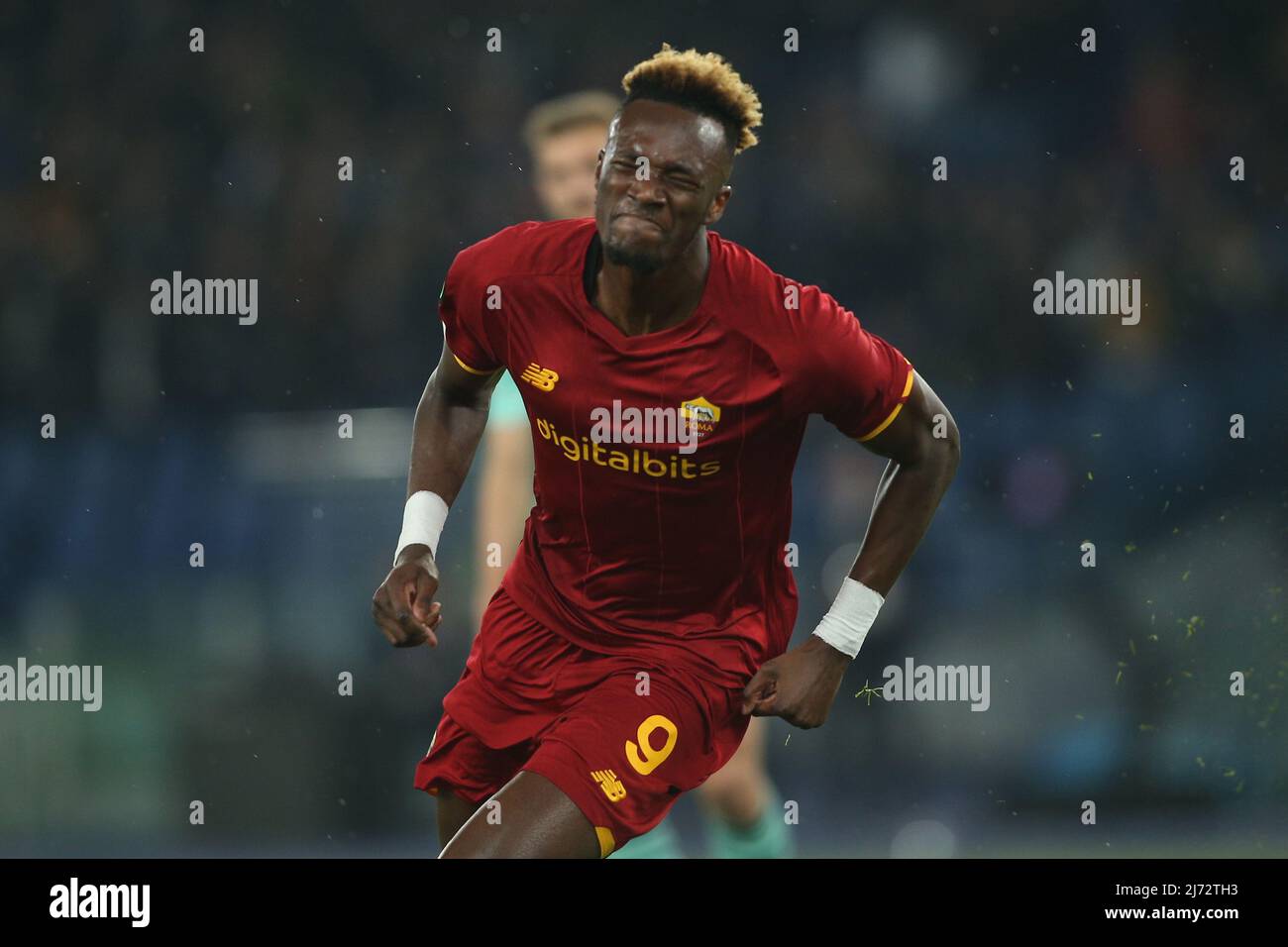 ROME, ITALY - 05.05.2022: TAMMY ABRAHAM (AS ROMA) celebrates score ...