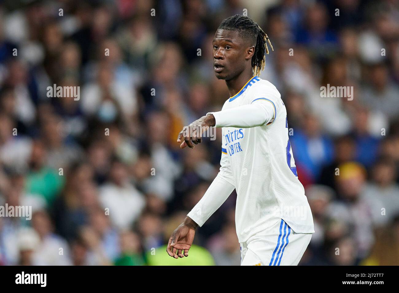 Eduardo Camavinga of Real Madrid during the UEFA Champions League match ...