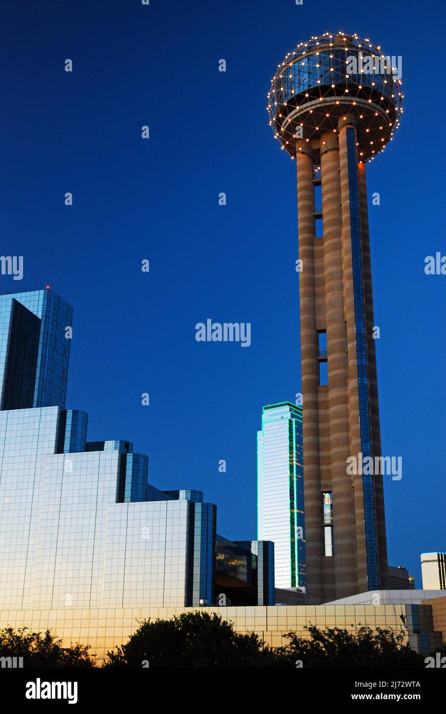 Reunion Tower, Dallas Stock Photo - Alamy