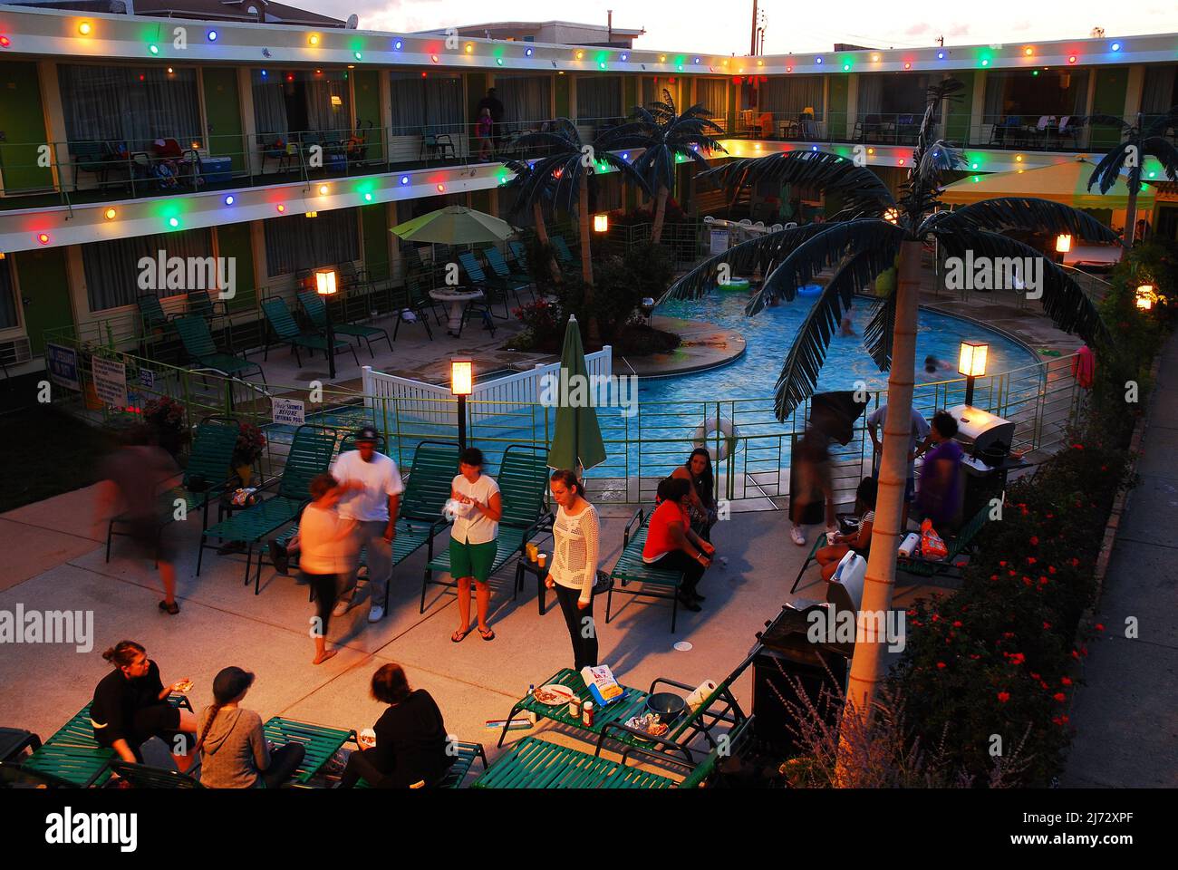 Pool party night hi-res stock photography and images - Alamy
