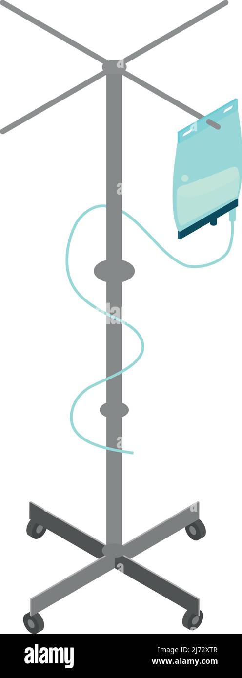 Iv drip stand Cut Out Stock Images & Pictures - Alamy