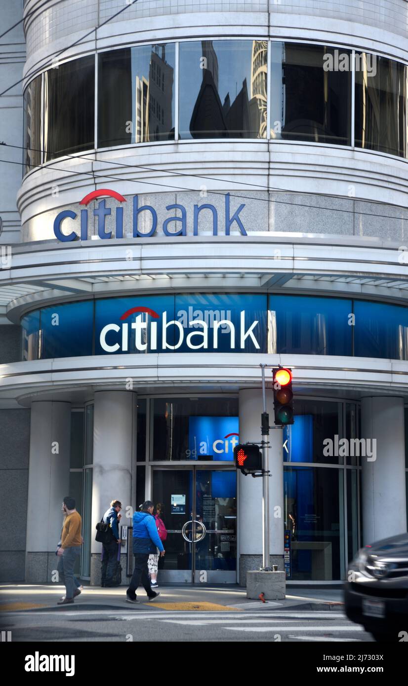 Citibank branch bank banking hi-res stock photography and images - Alamy
