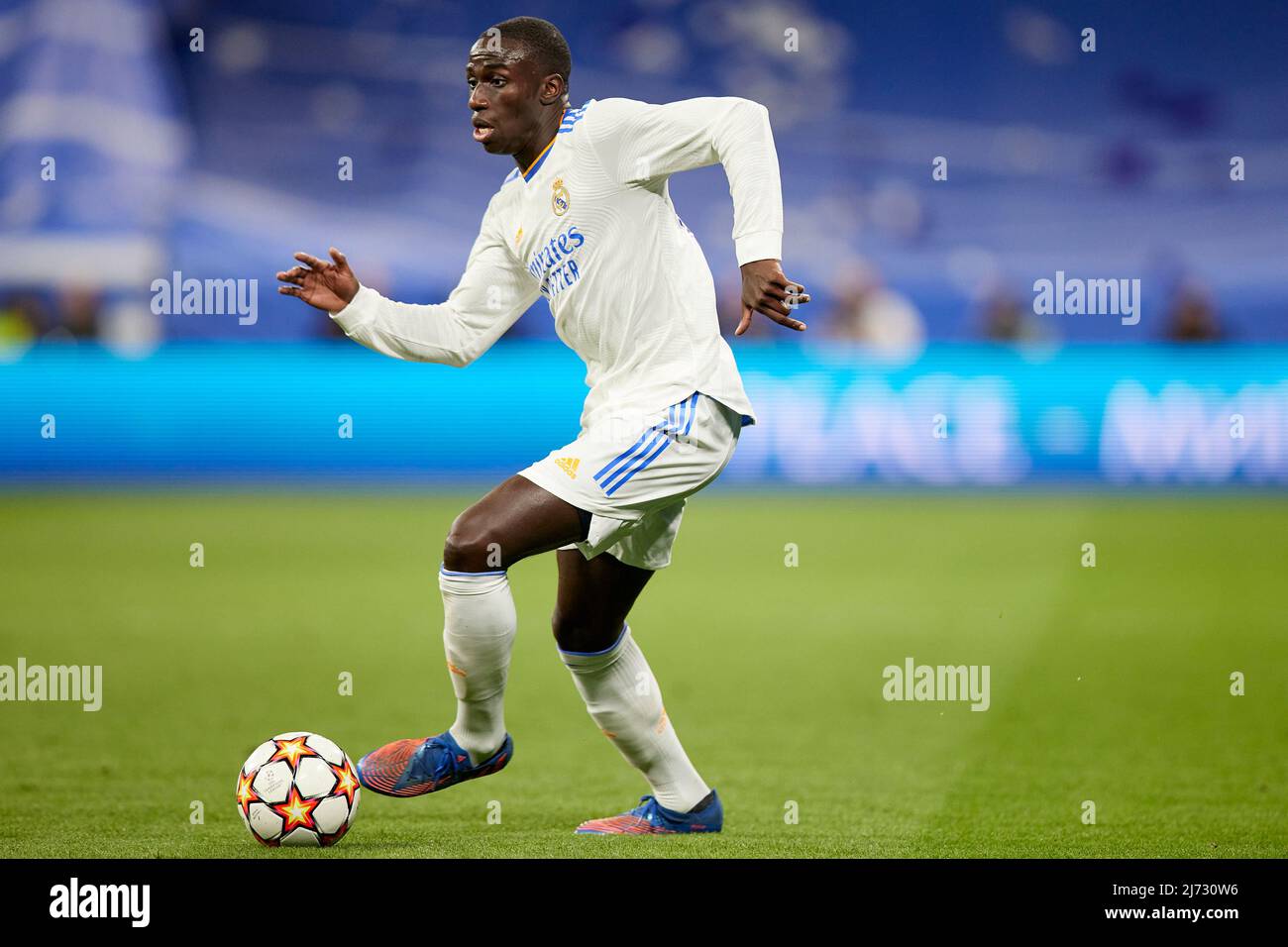 Ferland Mendy of Real Madrid during the UEFA Champions League match ...