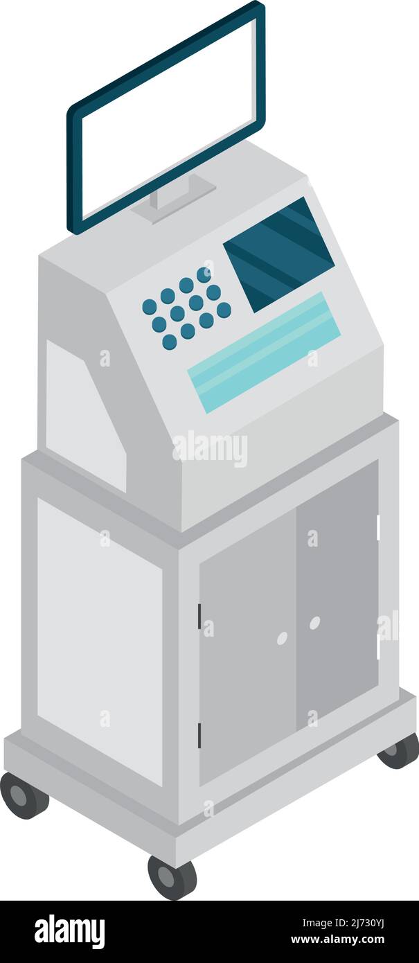 Ecg machine hospital Stock Vector Images - Alamy