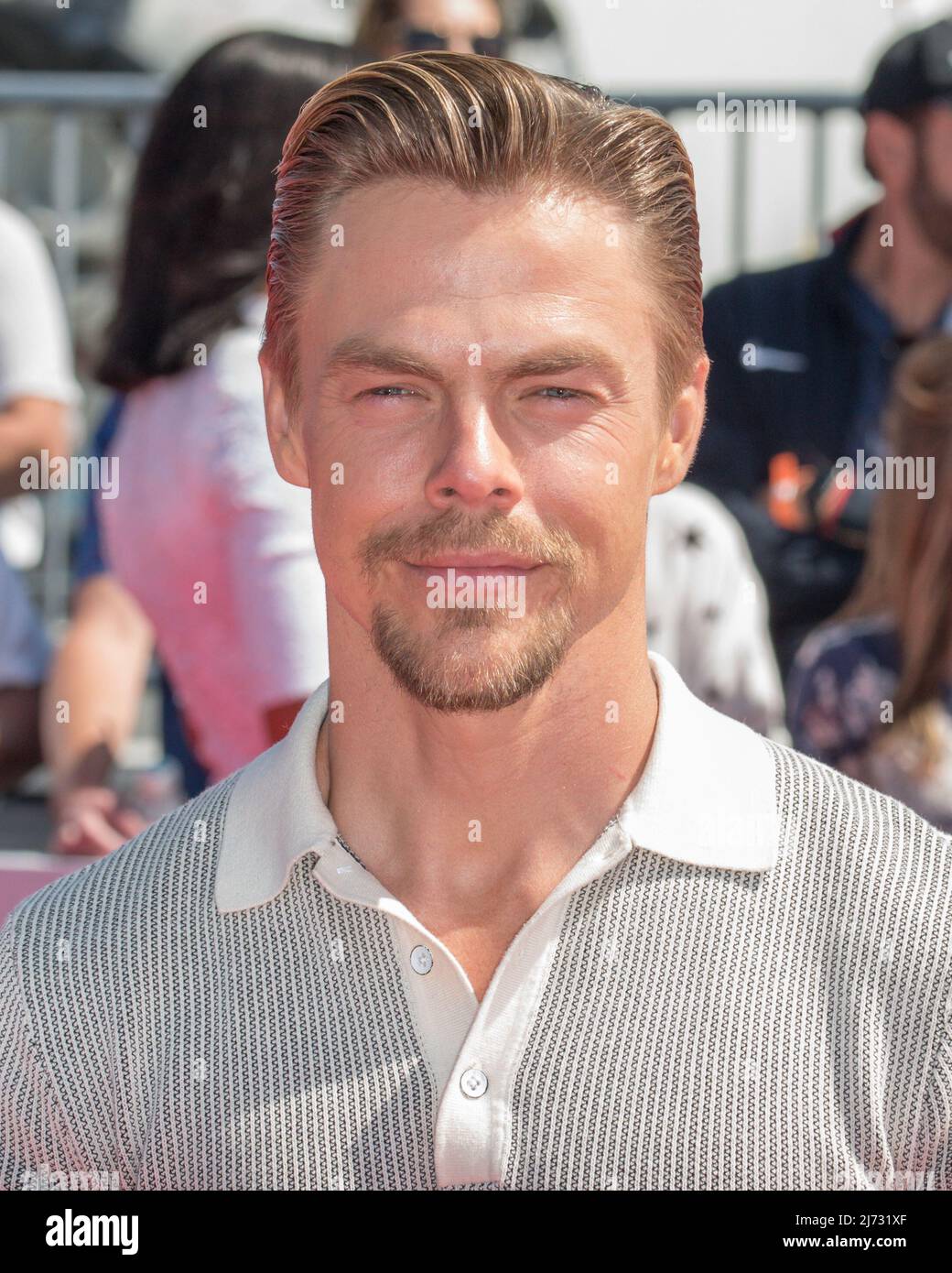 04 May 2022 - San Diego, California - Derek Hough. "Top Gun: Maverick ...