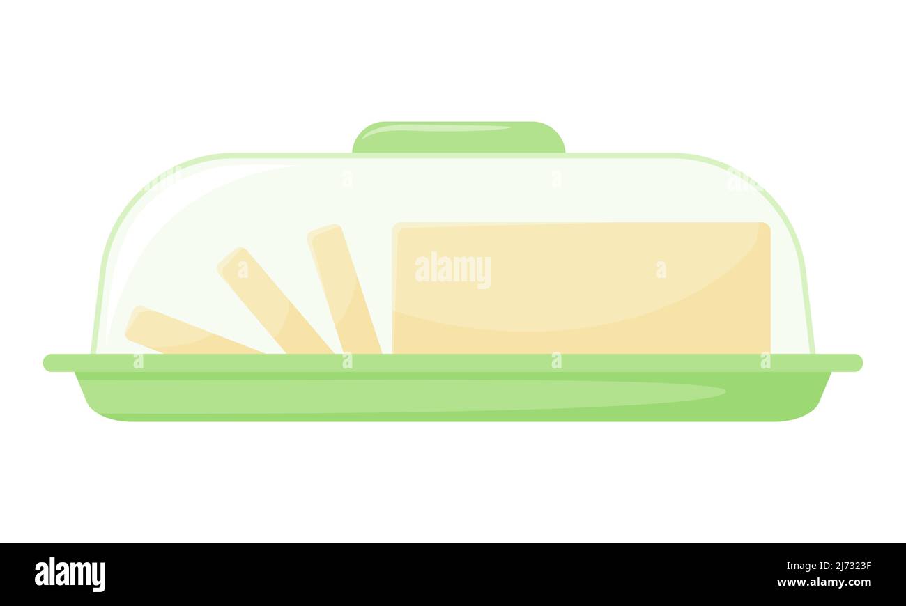 Cartoon creamy butter margarine Stock Vector Images - Alamy