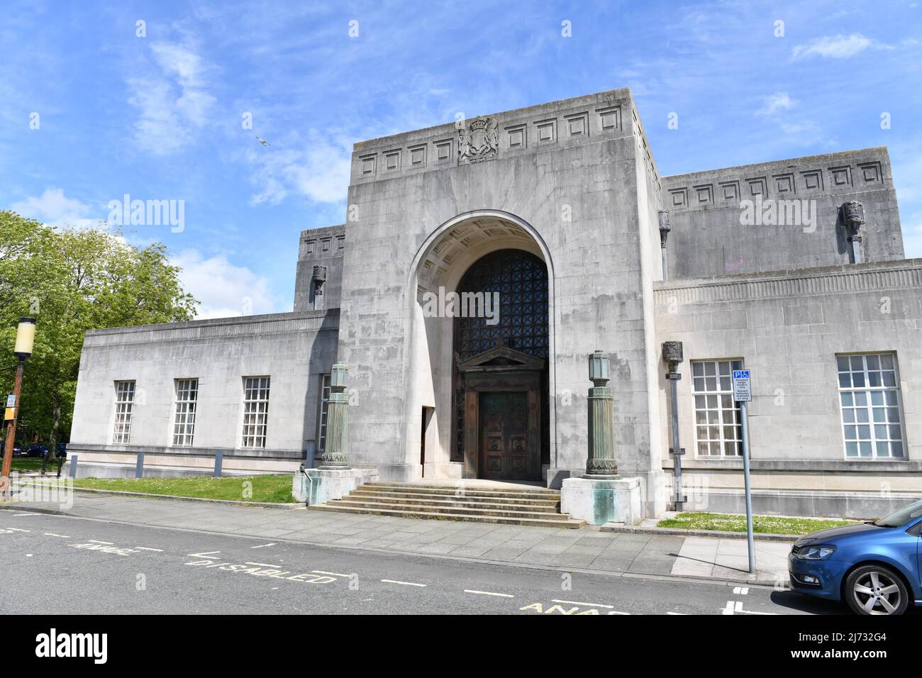 Swansea, 9th June2019 Swansea stock pictures. Old Guild Hall crown ...