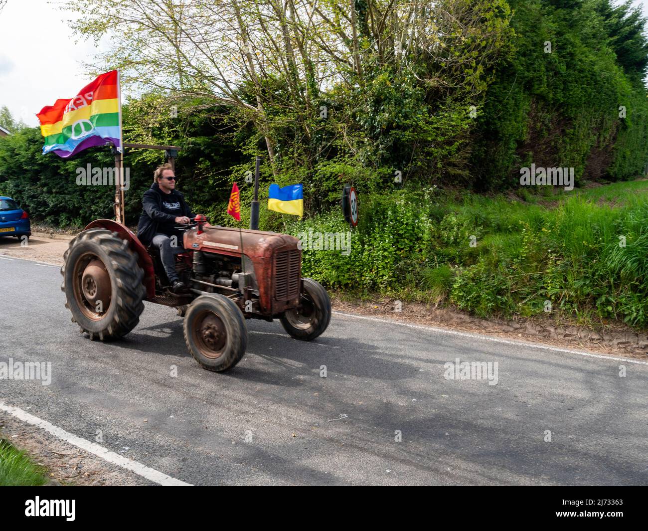 Annual tractor run hi-res stock photography and images - Alamy