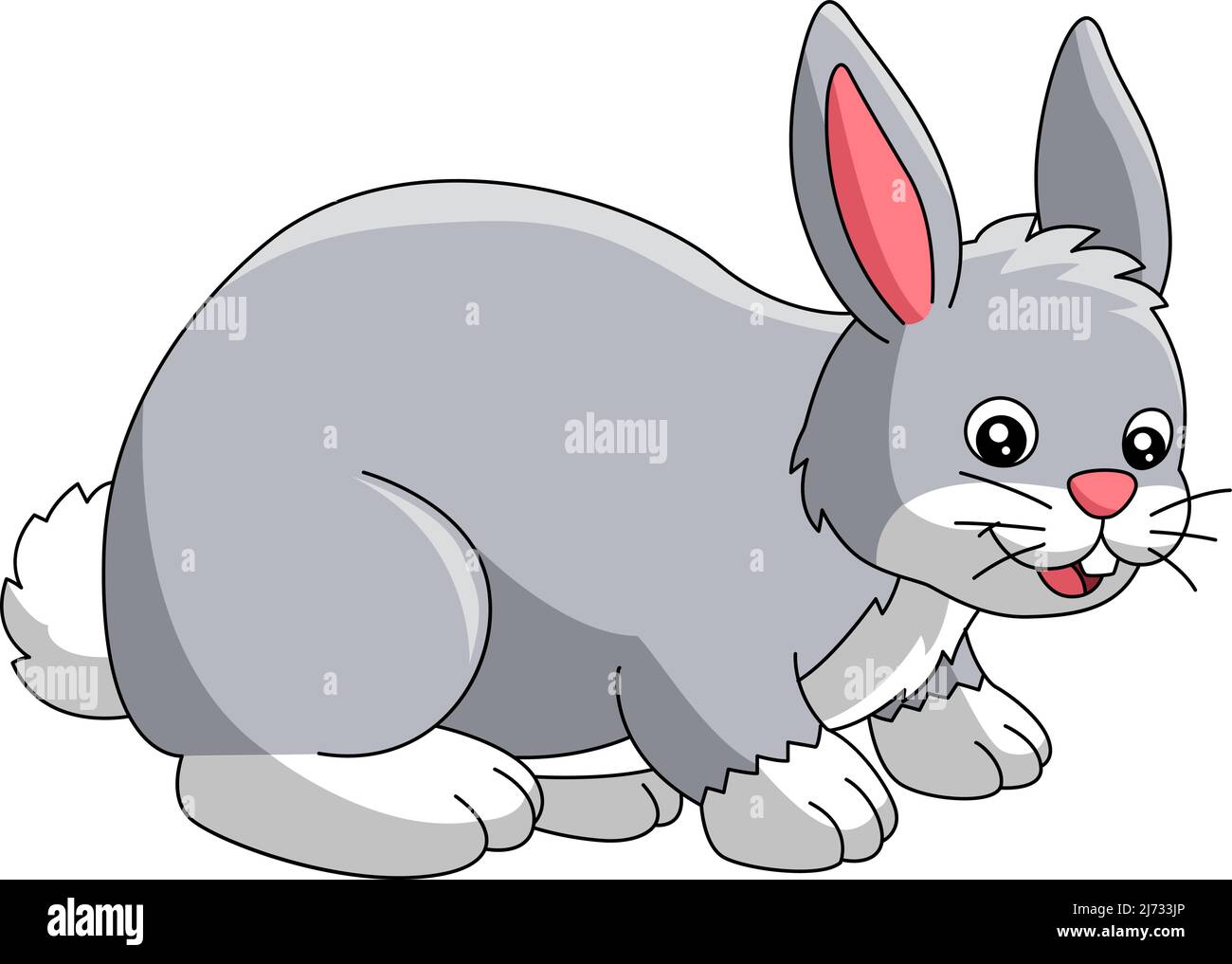 Bunny rabbit carrot illustration drawing Stock Vector Images - Alamy