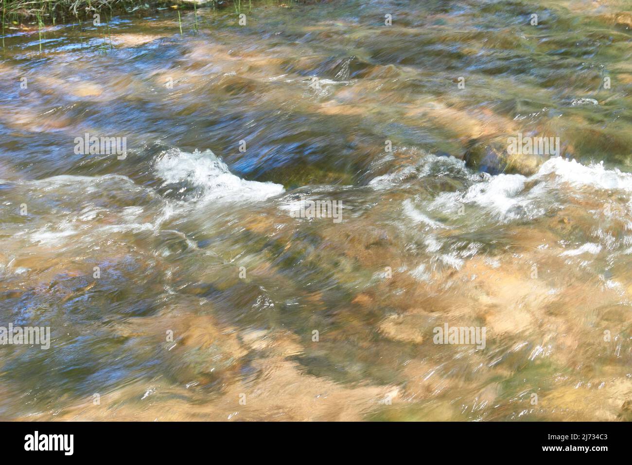 Stream running through land in Winkleman, Arizona, USA Stock Photo - Alamy