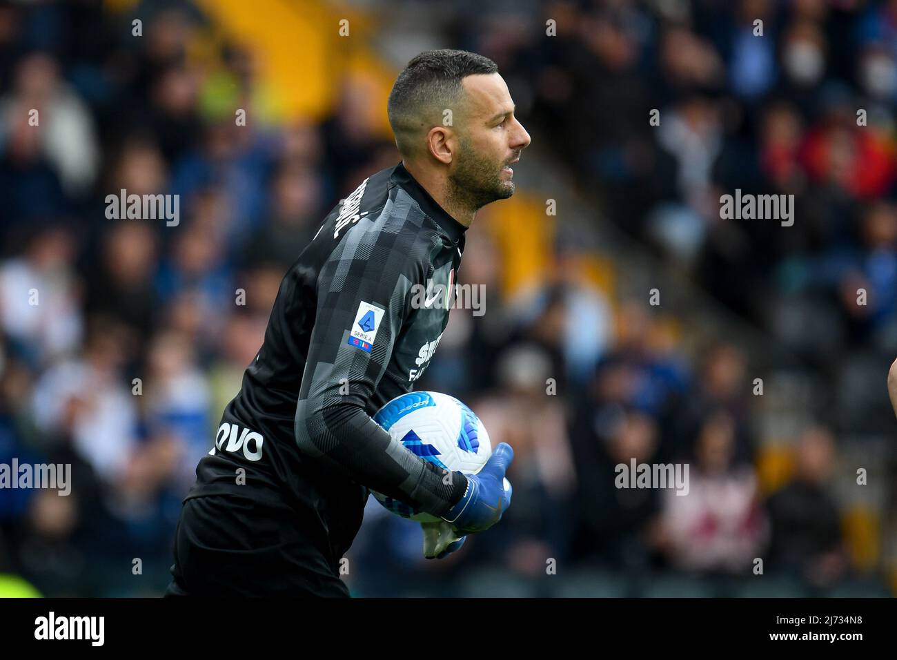 Inter's Samir Handanovic portrait in action during Udinese Calcio vs ...