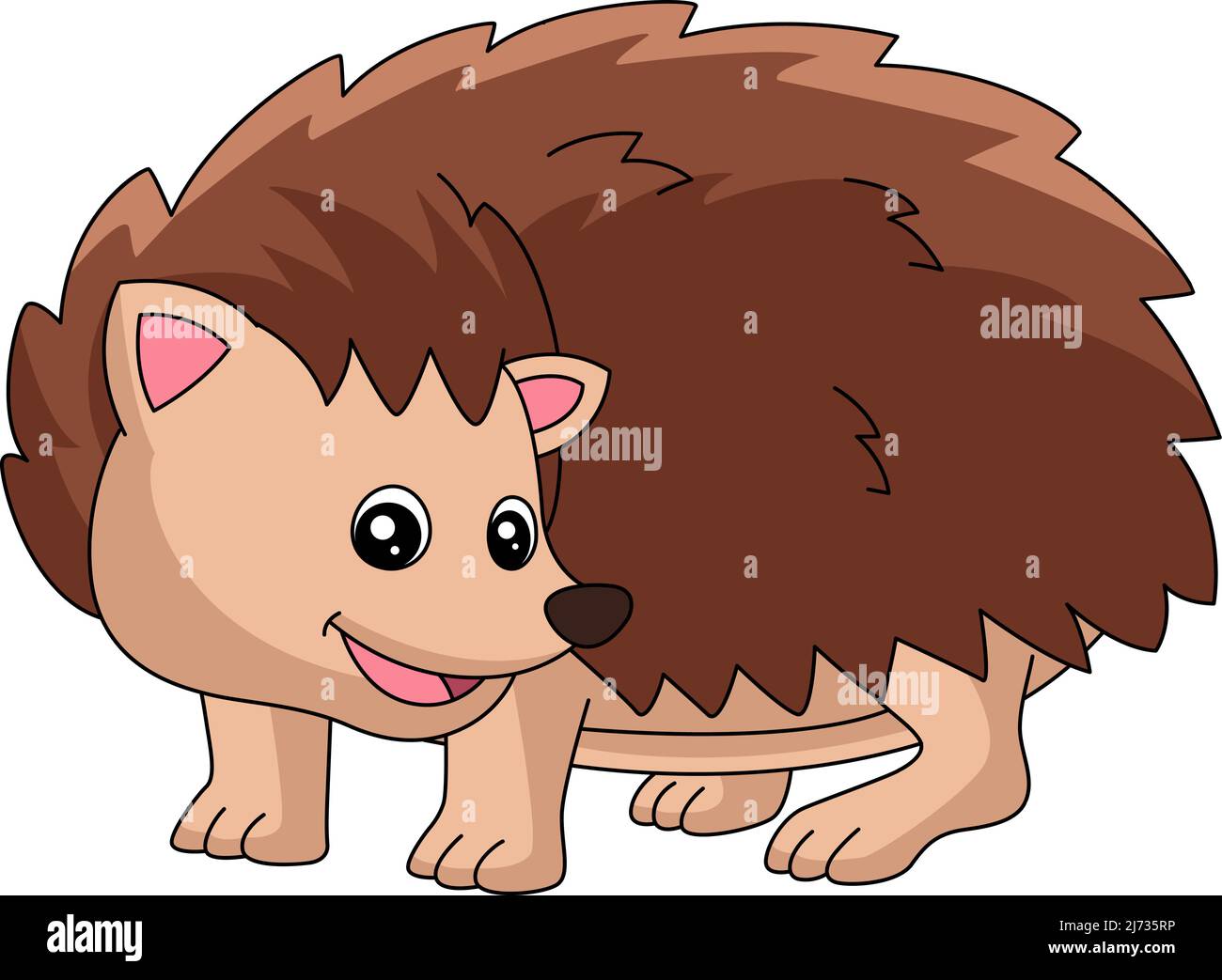 Maroon Cartoon Animal