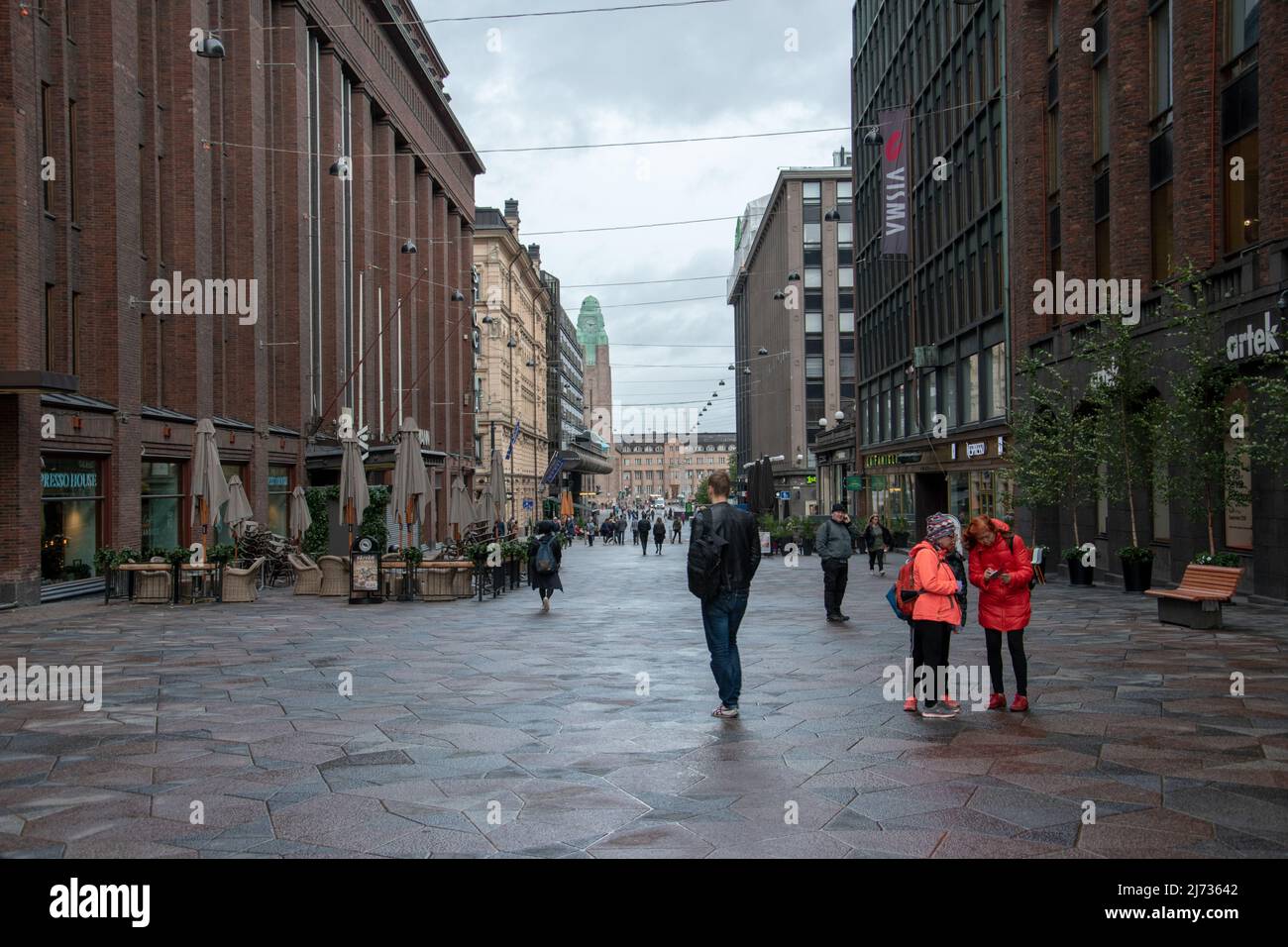 Keskuskatu meaning "central street", is a two block long walking street ...