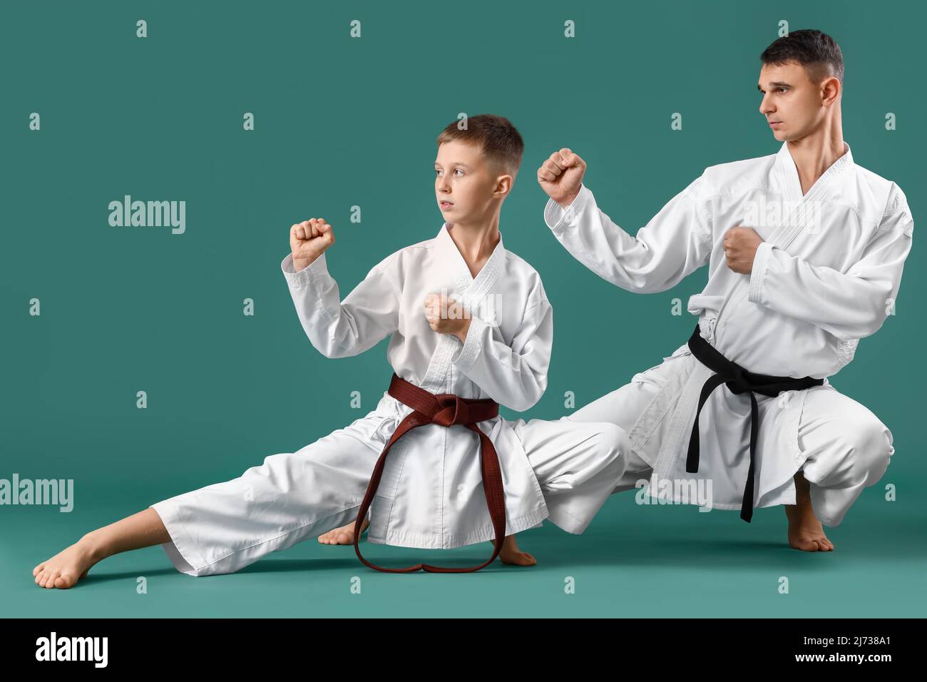 Green belt instructor hi-res stock photography and images - Alamy