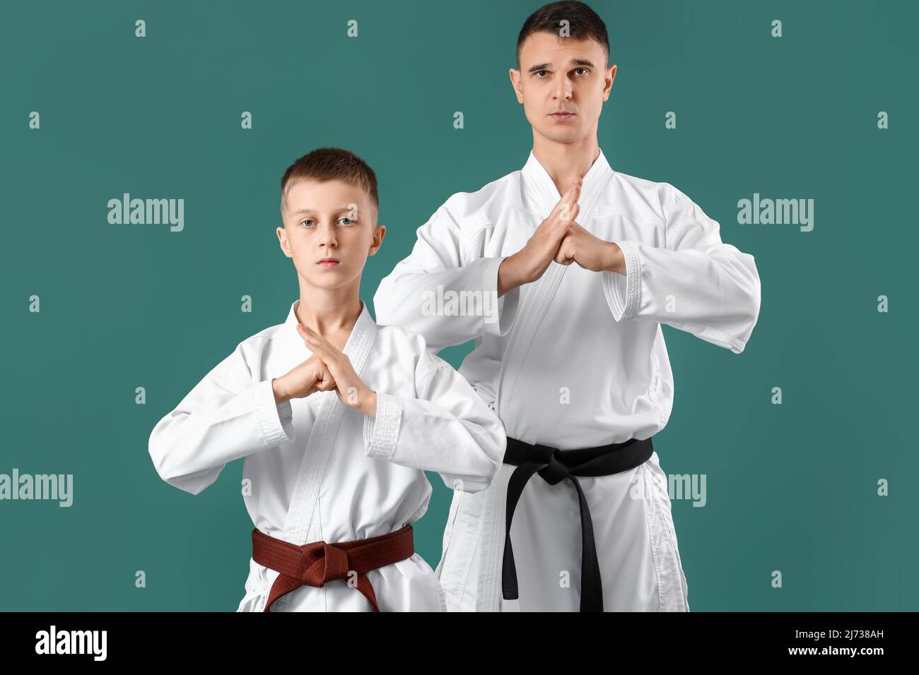 Green belt instructor hi-res stock photography and images - Alamy