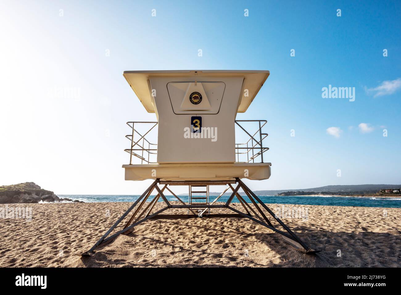 Monastery Beach on an April afternoon. Carmel, California, USA Stock ...