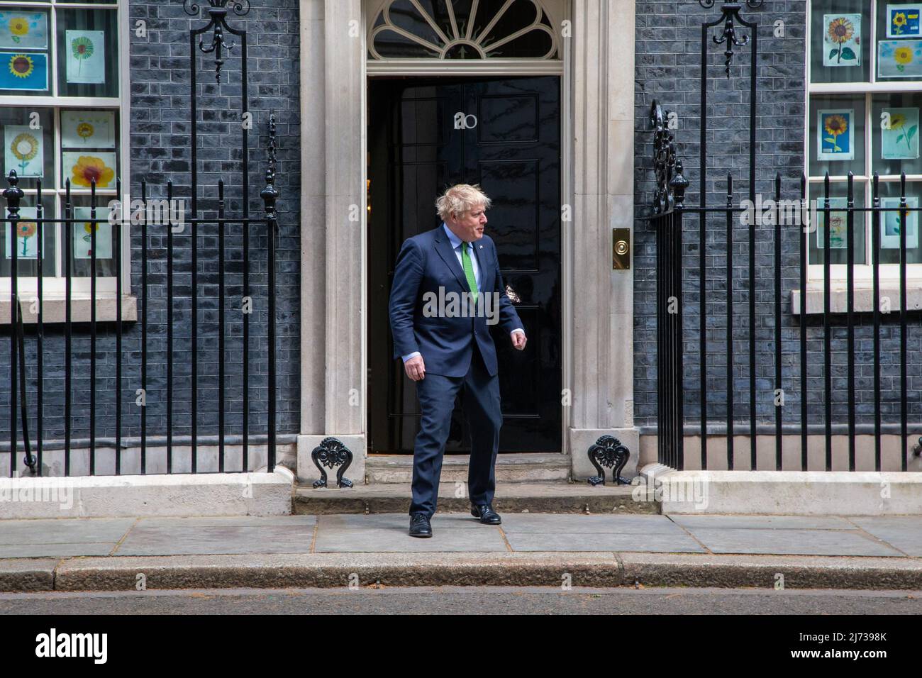 May 5, 2022, London, England, United Kingdom: UK Prime Minister BORIS ...