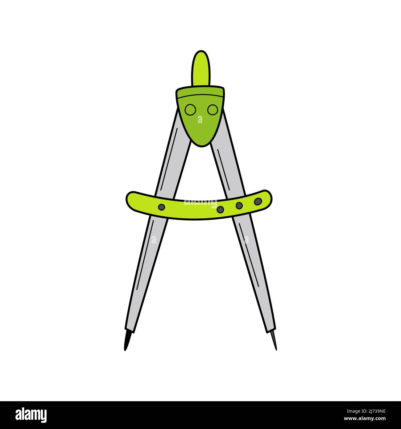 Compass math tool hi-res stock photography and images - Alamy