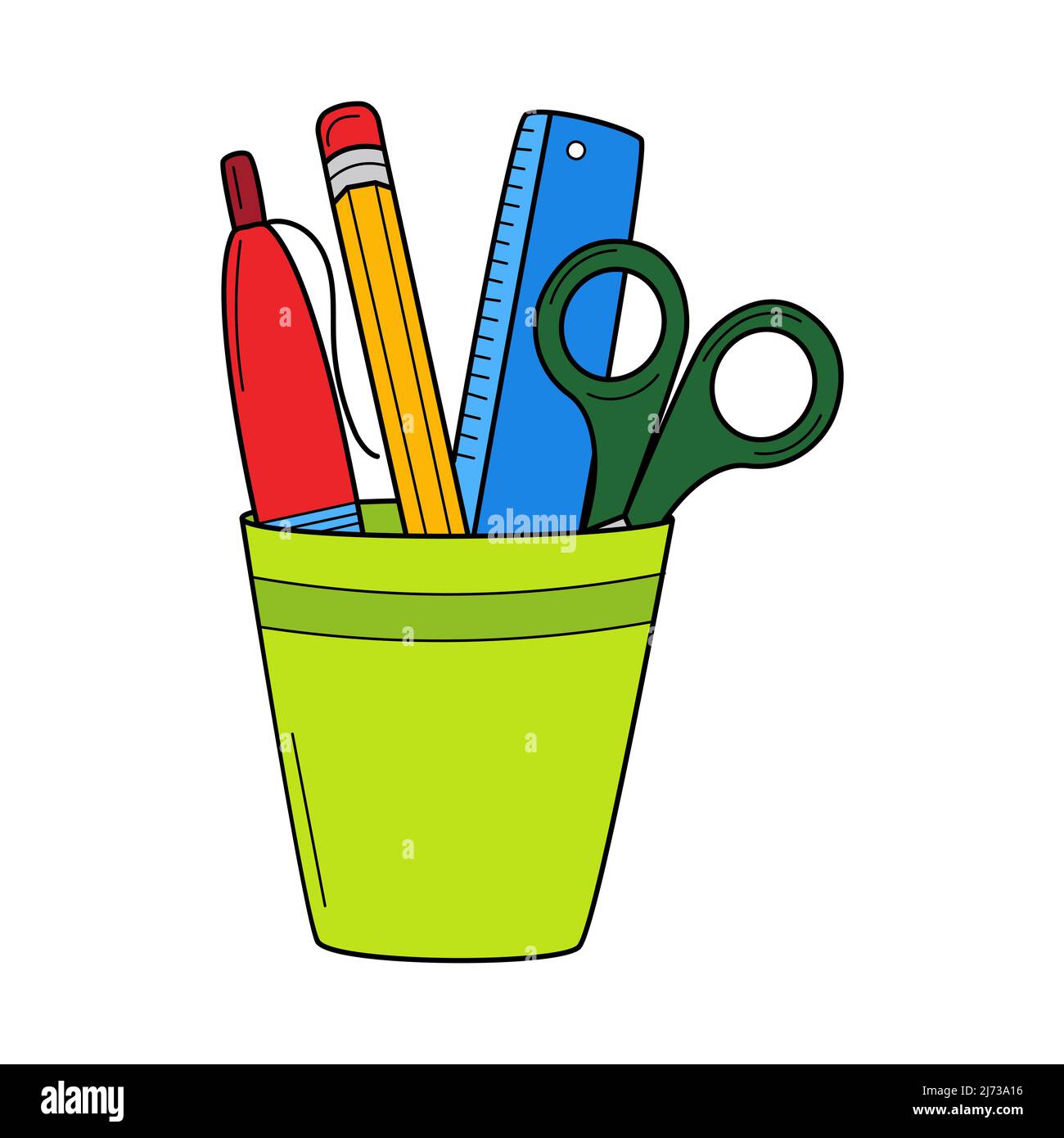 Pen Holder Clipart at Abbie Patterson blog