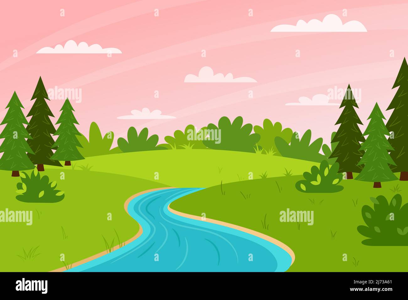 Scenery The B Stock Vector Images Alamy