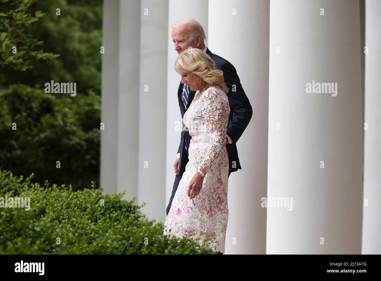 U.S. President Joe Biden joined by U.S. First Lady Jill Biden, arrives ...