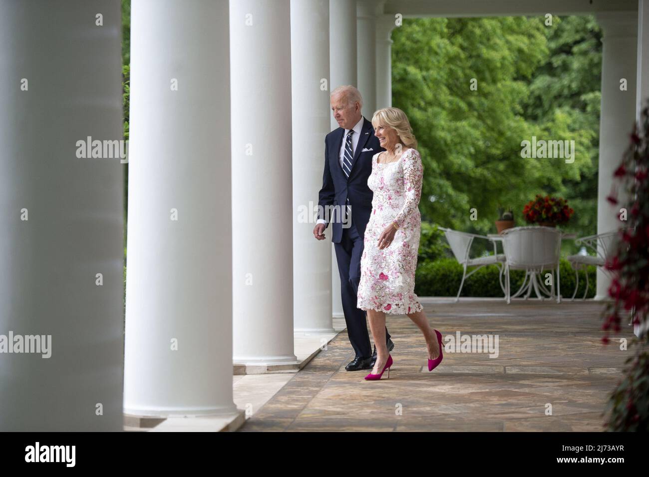 President Joe Biden and First Lady Jill Biden welcome Mexican First ...